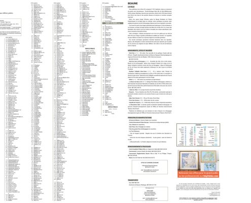 Plan de ville de Beaune, Côte-d’Or - réalisé par l'atelier Blay Foldex